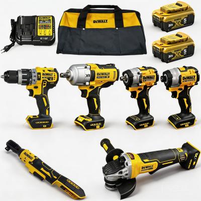 China Customized Dewalt 20v Combo Kit Cordless Electric Battery Tool Set 9 In 1 for sale