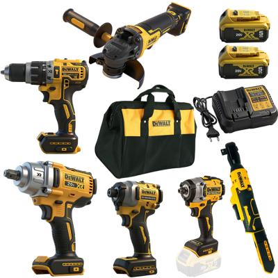China 9pcs ODM Dewalt Impact Wrench Kit 9in1 Dewalt Ratchet Set Lithium Battery for sale