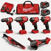 China Household 9in1 Milwaukee Tool Set Outdoor Power Drill Set OEM for sale