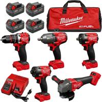 China Milwaukee 10in1 Cordless Drill Set Household Electric Screwdriver Set DC18V for sale