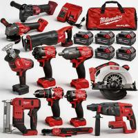 China 18in1 Milwaukee Power Tool Set DC18V Lithium Milwaukee Screwdriver Set for sale