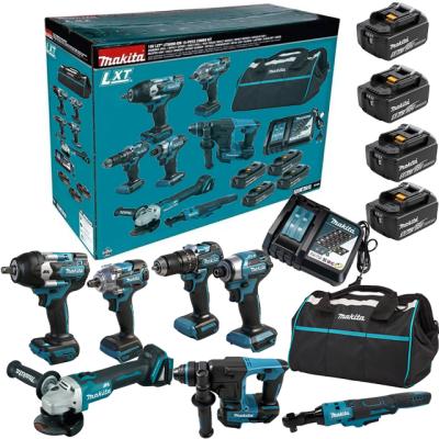 China Household Makita Cordless Tool Set 5.0ah Battery electric wrench Set for sale