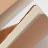 China 100 Pages/ 50 Sheets Soft Kraft Cover Notebook Perfect for Students and Professionals for sale