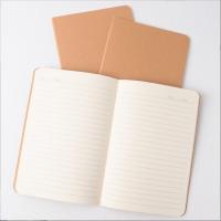 China 100 Pages/ 50 Sheets Soft Kraft Cover Notebook Perfect for Students and Professionals for sale