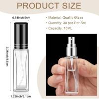 China Leak Proof Glass Perfume Spray Bottle 30ml 50ml 100ml with Metallic Aluminum Caps Custom Logo for sale