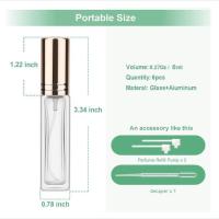 China Customized Pocket Leakproof Mist Sprayer for Fragrance Container Travel Accessory Set for sale