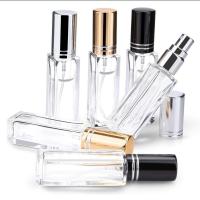 China 10ml Refillable Glass Perfume Atomizer Spray Bottle for Men Women Leak Proof Travel Size for sale