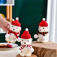 China 450ml PET Disposable Straw Cup with Screw Cap Children Bear Shape Milk Tea Bottle for sale