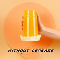 China Custom Printed U Shape Disposable Pet Plastic Cup for Hot Cup Drink Milk Tea for sale