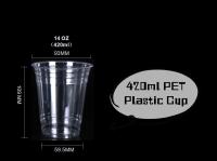 China Regular Supply 10oz-20oz Disposable Plastic Beverage Coffee Juice Drinking Cup OEM Cup for sale
