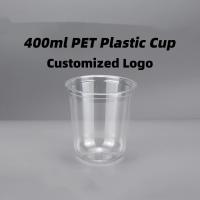 China Simple Style Eco-Friendly Custom Printed Clear Plastic Coffee Cup for Initial Payment for sale