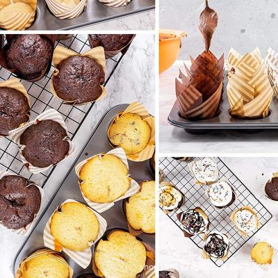 China Eco-Friendly Disposable Paper Cake Cup 5.2x7cm for Family Cake Shop Party for sale