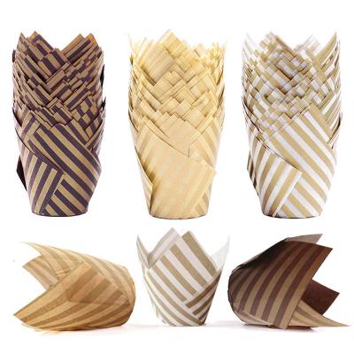 China 30-Day Return Policy Disposable Custom Paper Cake Cups for High Temperature Cupcakes for sale