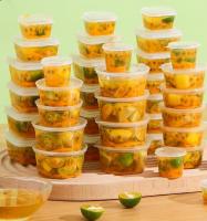 China Disposable PP Sauce Cup 0.75 oz to 4 oz Transparent Plastic Sealed Sauce Cup Round Custom Logo for sale