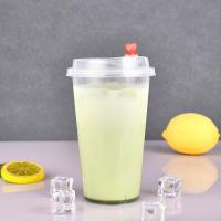 China PP PS Disposable Cold Drinking Plastic Cups 12oz 24oz High Transparency Eco Friendly for sale