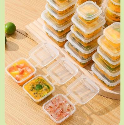 China Disposable PP Sauce Cup Sealed Souce Cup Take out Round Plastic Cup for Return refunds for sale