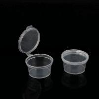 China Disposable PP Sauce Cup 1oz 2oz 3oz 4oz Leak Proof Lid Customizable for sale