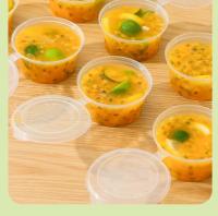 China Disposable PP Sauce Containers 3oz with Lid Customizable Eco-Friendly Takeaway Cups for sale