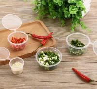 China Disposable PP Sauce Containers 3oz with Lid Customizable Eco-Friendly Takeaway Cups for sale