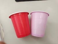 China Customized Logo 180ml 6oz Disposable PP Plastic Cup for Juice Drinking in Various Sizes for sale
