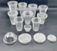 China Customizable Pet/PLA Disposable Eco Friendly Plastic Cup with Lid 5oz/6oz/9oz Sizes for sale