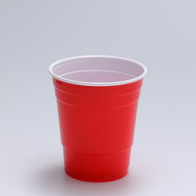 China PP Material 16oz Disposable Bicolor Cup 150ml 180ml 320ml 480ml for Party Game for sale