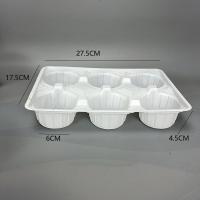 China Disposable Plastic Coffee Cup Holder 1 2 4 6 Cups Eco Friendly Takeaway Packaging for sale