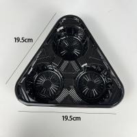 China Disposable Eco-Friendly Paper Cup Holder 4 Cup Tray for Coffee Milk Tea Takeaway for sale