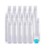 China Disposable PP Plastic Cup 3.5 Oz 100 Ml Various Size Juice Drinking with Customized Logo for sale