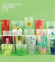 China 700ml Injection Plastic Drinking Cup with Lid 89*178*56mm 25g Convenient and Practical for sale