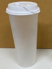 China 700ml Plastic Cup with Lid Package Size 38.00cm * 49.00cm * 47.00cm Flexographic Printing for sale