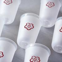 China Initial Payment Custom Disposable Plastic Cup with Lid U-Shaped Milk Tea Cup for sale
