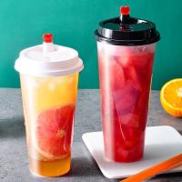 China Custom Logo Printed Disposable Clear PP Plastic Cup for Hot and Cold Refreshments for sale