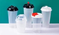 China PP High Transparent Material Disposable Cold and Hot Drinking Plastic Cups with Lids for sale