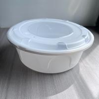China 2000ml Disposable Round Plastic Bowl with Lid Versatile and Multi-Purpose for sale