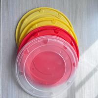 China 2000ml Disposable Round Plastic Bowl with Lid Versatile and Multi-Purpose for sale