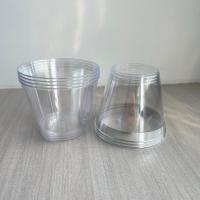 China Customized Transparent PP Plastic Water Cup 12oz 16oz 20oz 24oz for Beverage for sale