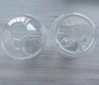 China Transparent PET Disposable Cold Drinking 16oz Plastic Cups with Custom Size and Logo for sale