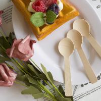 China Compostable Disposable Wooden Cutlery Set Spoon for Customized Sale in Different Sizes for sale