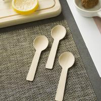 China Compostable Disposable Wooden Cutlery Set Spoon for Customized Sale in Different Sizes for sale