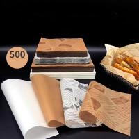 China Custom Greaseproof Paper Wrapping for Baking Microwave Desserts Eco Friendly 100% Biodegradable for sale