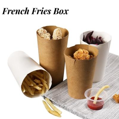China Custom Fast Food Box French Fries Packaging with Customization and Customized Request for sale