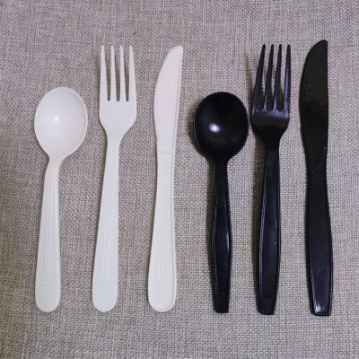 China Straight Style Disposable Biodegradable Plastic Knife Fork Spoon 2.700kg Gross Weight for sale