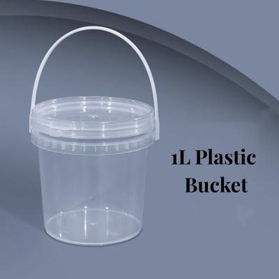 China Customized Food Grade PP Plastic Bucket with Handle in Different Colors and Sizes for sale