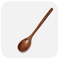 China Disposable Wooden Spoon 23.5x4cm Eco Friendly Biodegradable for Coffee Ice Cream for sale