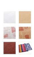 China Food Grade Greaseproof Microwave Safe Sandwich Wrapping Paper Custom Size 30x30cm for sale