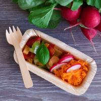 China Natural Wooden Spork 105mm 140mm 160mm Disposable Eco Friendly Straight Style Custom for sale