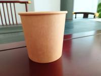 China Custom Logo Food Grade Soup Bowl 8oz with Lid Disposable Eco Friendly Paper Bucket for sale