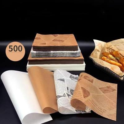 China Custom Color Food Oil Absorbing Baking Paper 30cm Width Disposable Eco Friendly Wrapping Paper for sale