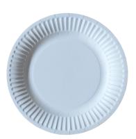 China 9 inch Eco Friendly Sugarcane Bagasse Round Disposable Plate 47x33x31.5 cm for sale